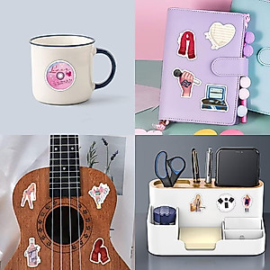 100 PCS Music Stickers Vinyl Waterproof Stickers for Water Bottle Laptop Skateboard Car Bumper Computer for Boys Girls Teens