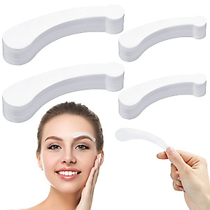400 Pieces Facial Hair Removal Kit - Wax Strips for Eyebrows, Lips, Face for Women, Men - Home and Travel Use