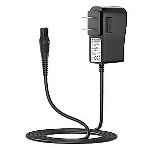 POWSEED 15V AC Power Adapter Shaver Charger for Philips Norelco Bodygroom 3100 5100 7100 Multigroom Pro Trimmer QG3300 QG3200 Arcitec Spectr SmartTouch-XL Speed-XL Precision Cool Skin Razor