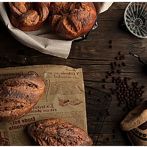 2 PCS Boards Photo Backdrop for Flat Lay, Food Photography Background 24x24 Inch, BEIYANG (Black Walnut+Dark Gray)