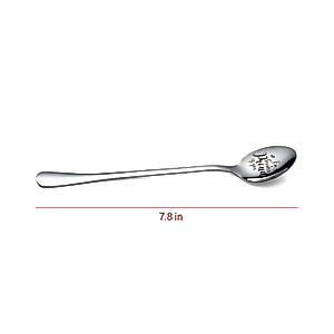 Ming Heng I'm So Freakin Proud of You Motivational Engraved Stainless Steel Spoon, Best Coffee Spoon Dessert Spoon Gifts for Men Women Graduates,family, friend Birthday Graduation Christmas Gifts