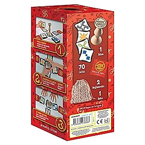 Asmodee Jungle Speed - Simple, Fast, Fun and Very Addictive! - Spanish Language
