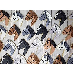 Horse Head Cookie Cutter 5" Made in USA by Ann Clark