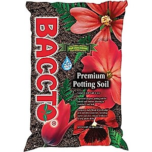 Michigan Peat 1250 Baccto Premium Potting Soil, 50-Pound