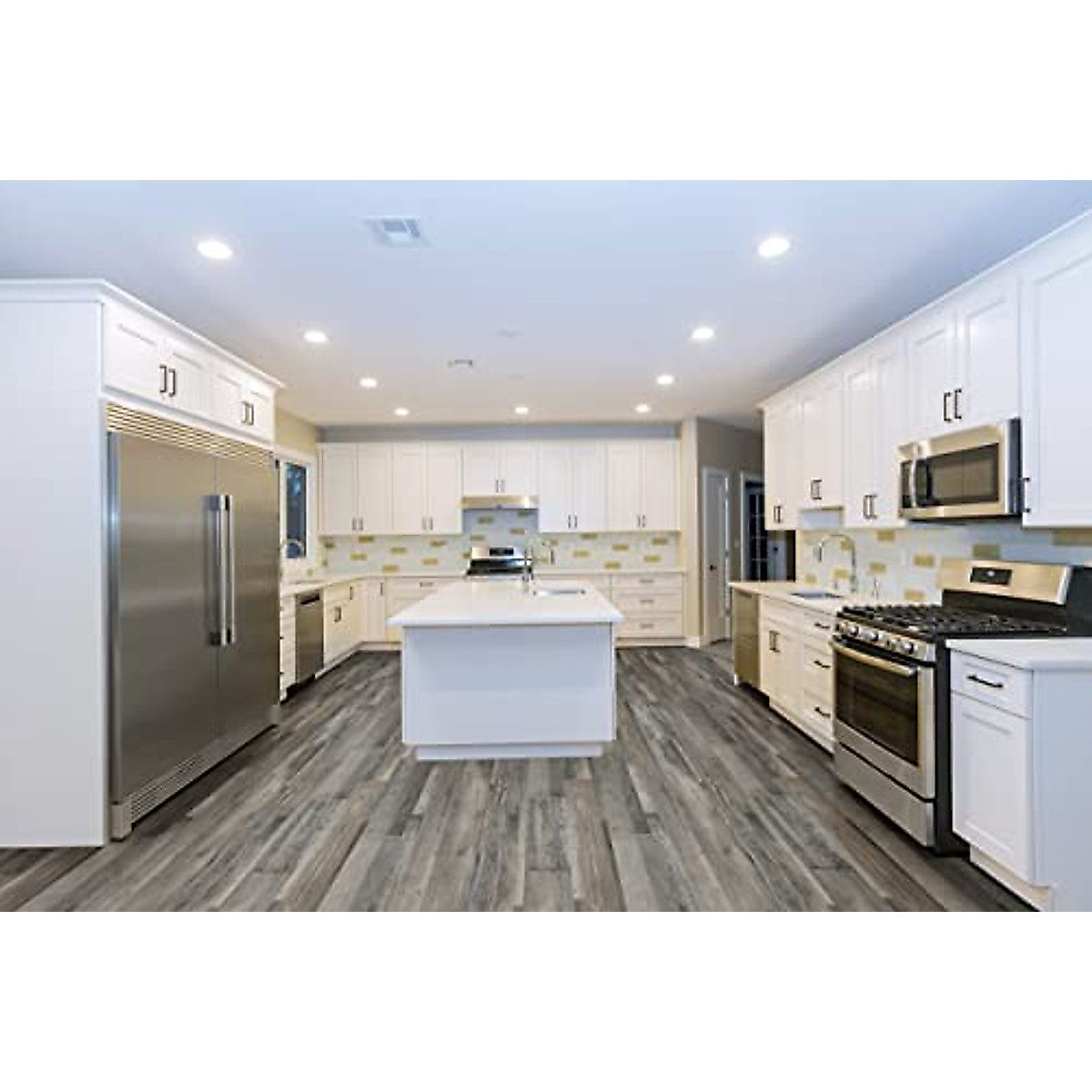 MSI Hampstead 6 inch x 48 inch Glue Down Luxury Vinyl Plank Flooring for Pro and DIY Installation 2MM Thick and 12MIL Wear Layer 36 sq.ft per Box