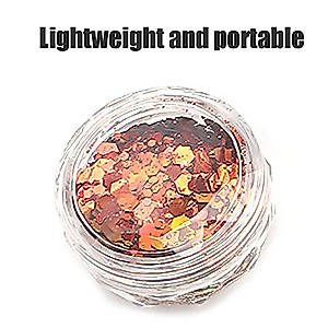 Nail Art Glitter Sequins, Holographic Nail Art Sequins Glitter Kits, Iridescent Flakes Mixed Color Nail Glitter Decorations, 12 Boxes/Set