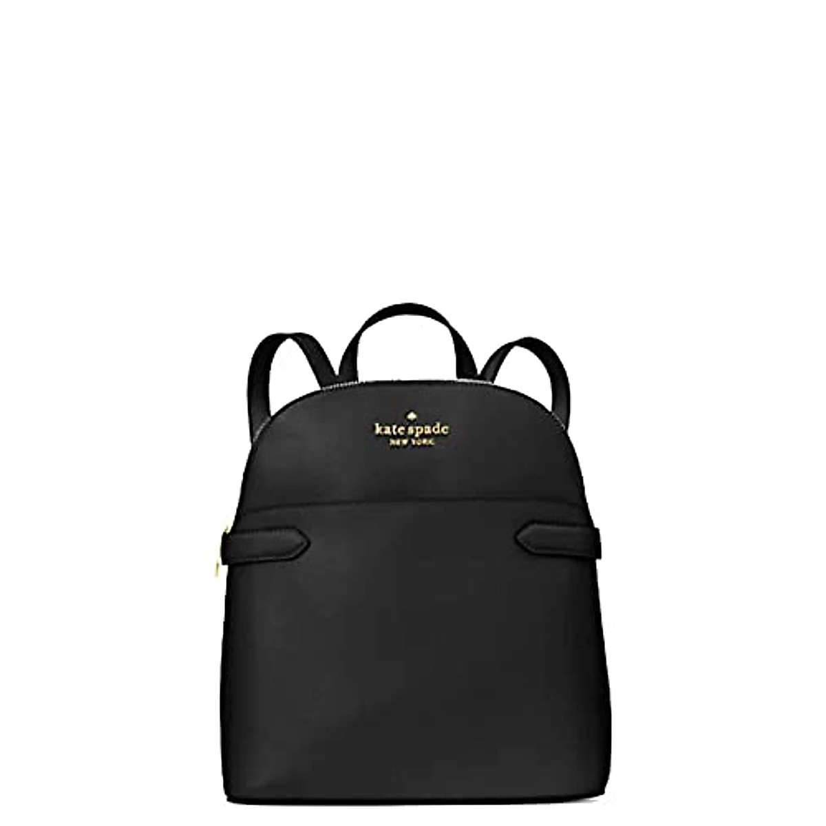 Kate Spade New York Staci Dome Saffiano Leather Medium Backpack Black