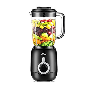 Bear Blender, 700W Smoothie Countertop Blender with 40oz Blender Cup for Shakes and Smoothies, 3-Speed for Crushing Ice, Puree and Frozen Fruit with Autonomous Clean