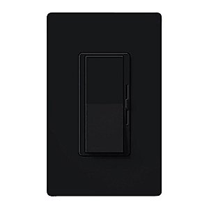 Lutron Diva LED+ Dimmer Switch for Dimmable LED, Halogen and Incandescent Bulbs, 250W/Single-Pole or 3-Way, DVCL-253P-BL, Black