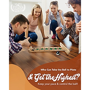 WE Games Shoot the Moon - Solid Wood, 18 in.