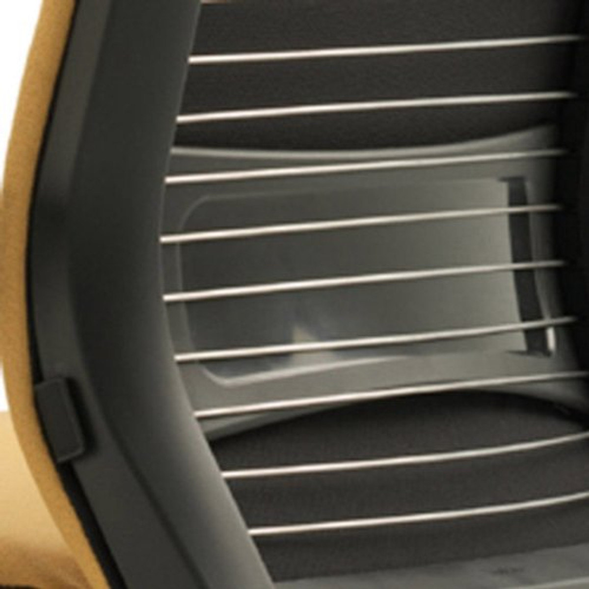 Steelcase Think Chair, Licorice 3D Knit Back with Licorice Fabric Seat