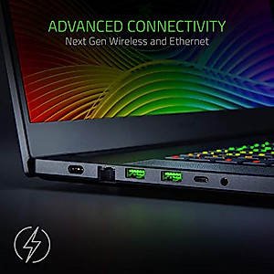 Razer Blade Pro 17 Gaming Laptop 2019: Intel Core i7-9750H, NVIDIA GeForce RTX 2080 Max-Q, 17.3" FHD 240Hz, 16GB RAM, 512GB SSD, CNC Aluminum, Chroma RGB Lighting, Thunderbolt 3, SD Card Reader
