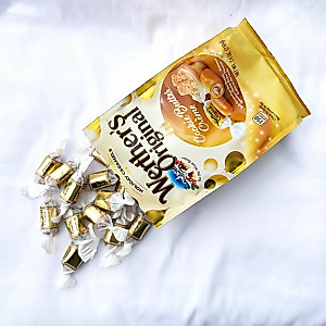 UNHAS ASIAN SNACK BOX Werthers Original Winter Limited Edition Cookie Butter Creme (7.4oz/Pack of 2) Total of 14.8oz - Werthers original caramel hard candy German Classic candy (Cookie Butter Cream)