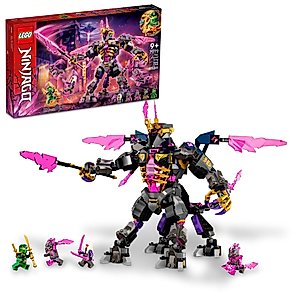 LEGO NINJAGO The Crystal King Set, 71772 Battle Toy for Kids with Posable Centaur Action Figure and Lloyd Minifigure