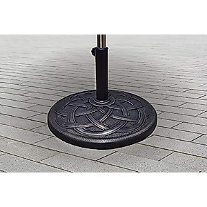 BACKYARD EXPRESSIONS PATIO · HOME · GARDEN 911554 21 Pound Umbrella Base, Bronze