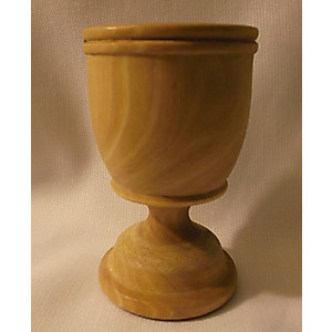 Holy Land Gifts 12997 Wine Cup Olivewood Medium 2.75 In.
