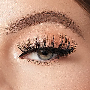 8 Pairs 3D Faux Mink Lashes Handmade Luxurious Volume Fluffy Natural False Eyelashes