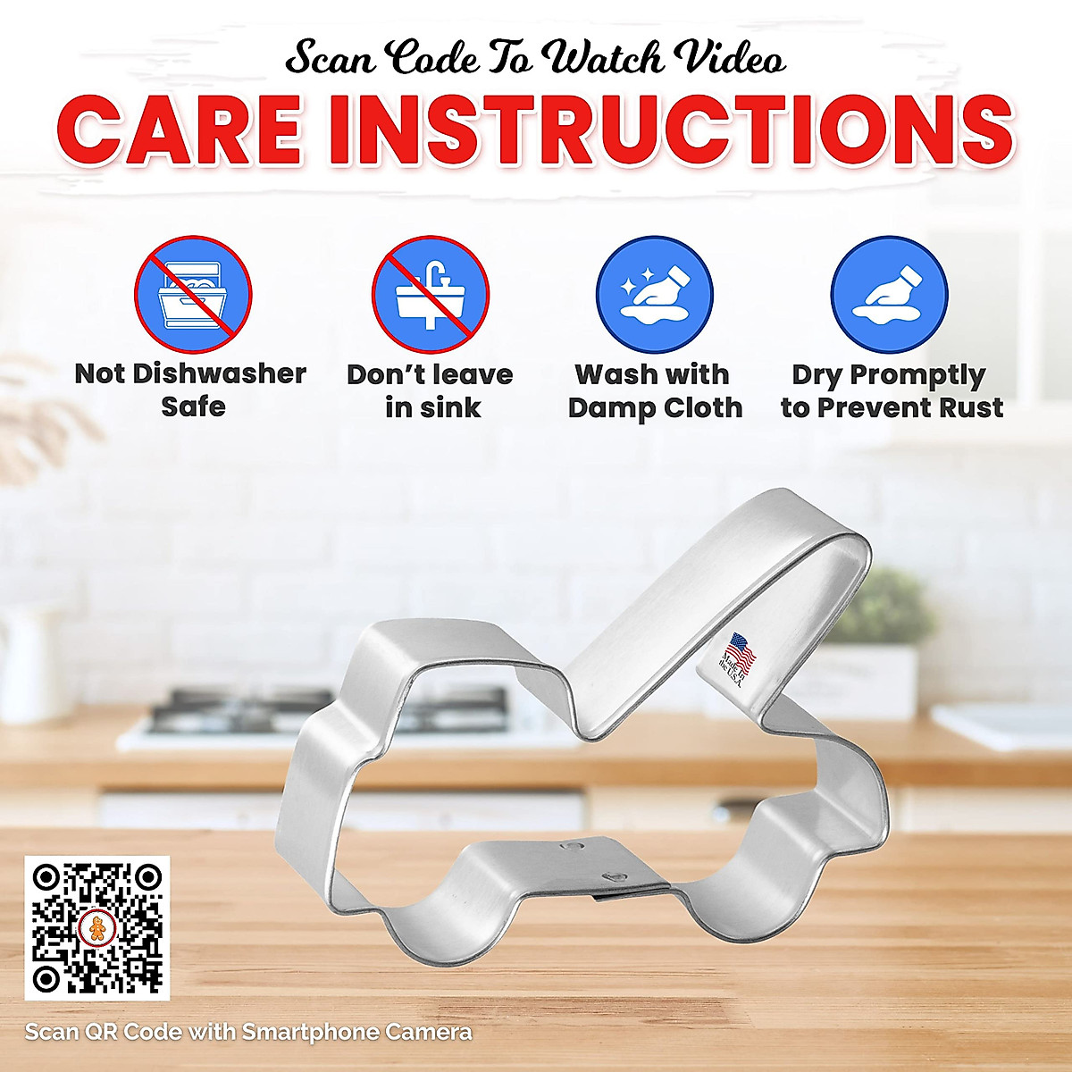 Foose Tow Truck Cookie Cutter 3 Inch –Tin Plated Steel Cookie Cutters – Made in the USA