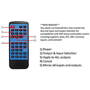 8x8 HDMI 4K HDR Matrix Switcher 18GBPS ULTRA YUV 4:4:4 HDCP2.2 60Hz HDMI 2.0B Doby ATMOS HDTV ROUTING SELECTOR SPDIF AUDIO CONTROL4 SAVANT HOME AUTOMATION SWITCH IP RS232