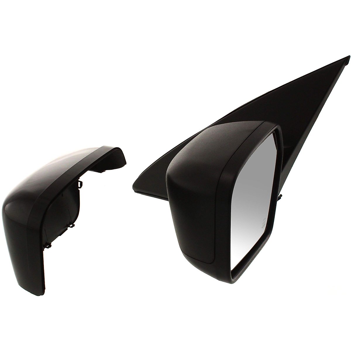 Kool Vue Left Power Heated Door Mirror Compatible With Ford Fusion 2006-2010 with 2 Caps Models Without Electronics & Premium Package