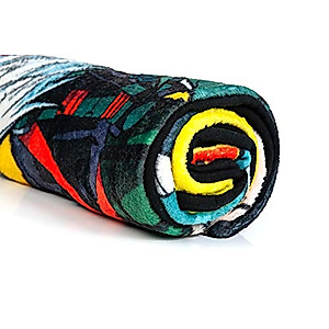 JUST FUNKY My Hero Academia Superheroes Lightweight Fleece Throw Blanket | 45 x 60 Inches