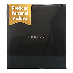 kieragrace KG Jocelyn Photo Album – Black, Holds 400 4" x 6" Photos