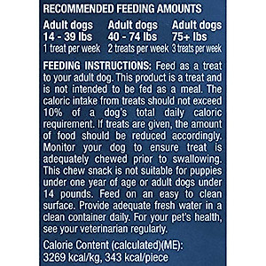 Purina Busy Bone Made in USA Facilities, Long Lasting Small/Medium Breed Adult Dog Chews, Peanut Butter Flavor - 10 ct. Pouch