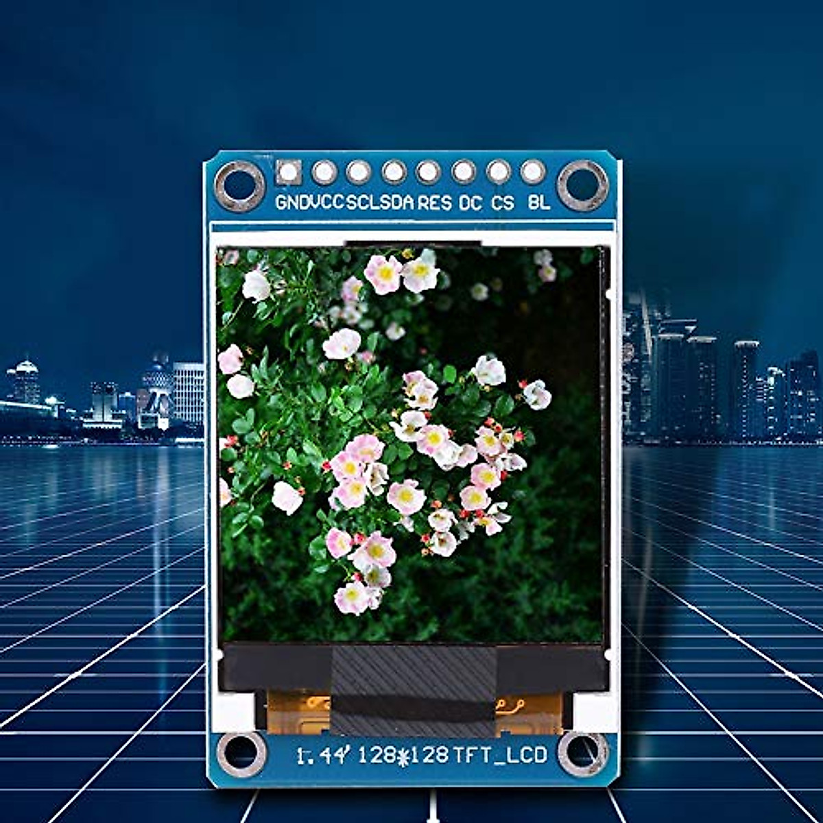 FOLOSAFENAR LCD Display Module, SPI Serial Port Module Compact Structure for Industrial Control Equipments