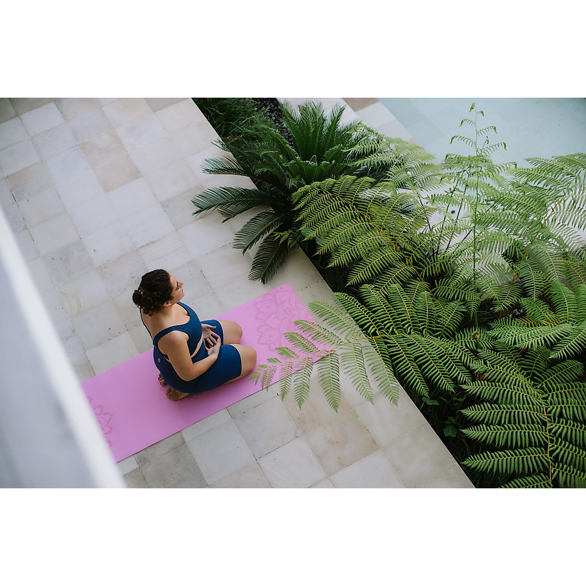 The Flow Mat PURE (Mandala Rose)