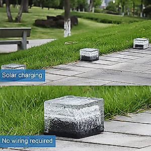 KAKAKE Solar Buried Lamp, Garden Light Solar Charging Embedded Installation for Swimming Pool Peripheral Layouts for Courtyards