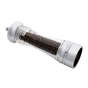 Kamenstein Chrome Peppercorn Grinder, 8.5-Inch