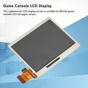 DAUERHAFT LCD Touch Screen, Replacement 3.0 Inch Durable Game Console LCD Display Protective Film Easy to Install for Game Console