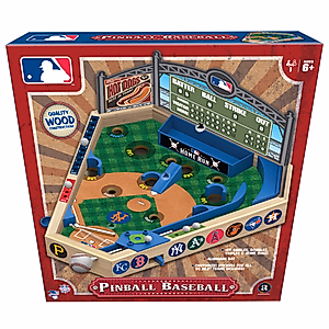 Merchant Ambassador MLB Wooden Pinball Baseball Game 14 x 12 x 8 inches