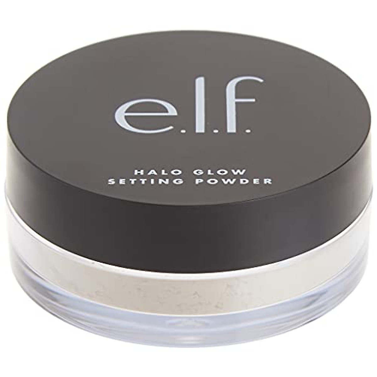 e.l.f, Halo Glow Setting Powder, Silky, Weightless, Blurring, Smooths, Minimizes Pores and Fine Lines, Creates Soft Focus Effect, Light, Semi-Matte Finish, 0.24 Oz
