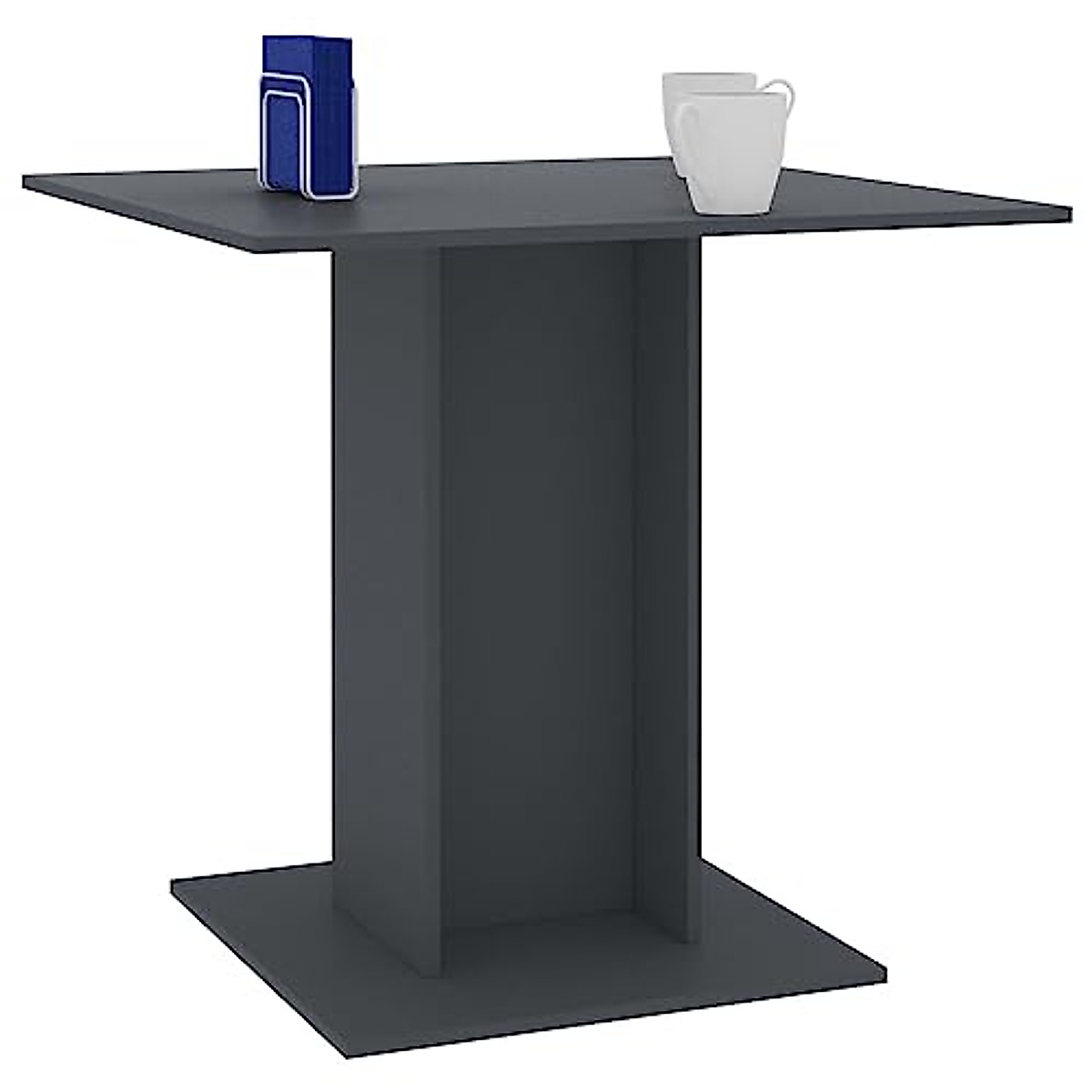 Modern Dining Table,Kitchen Table,Dinner Table Dining Room Home Furniture,Dining Table Gray 31.5"x31.5"x29.5" Engineered Wood