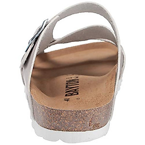BAYTON womens Licha Sandal, Silver, 10