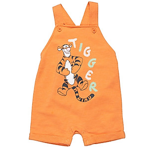 Disney Winnie the Pooh Tigger Baby Boys 3 Piece Set: Overalls T-Shirt Hat6-9 Months