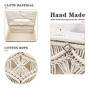 Tissue Box Cover Rectangle, Paper Tissue Holder Napkin Tissues Organizer, Home Decor for Bathroom Bedroom Dresser Living Room Office (Rectangle)