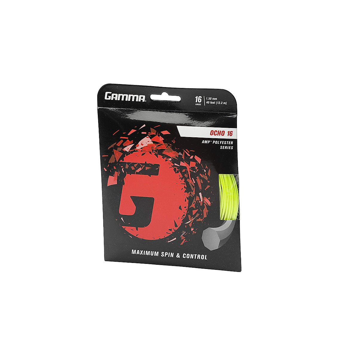 GAMMA unisex adult 16 Gauge AMP OCHO, Neon Yellow, Gauge US