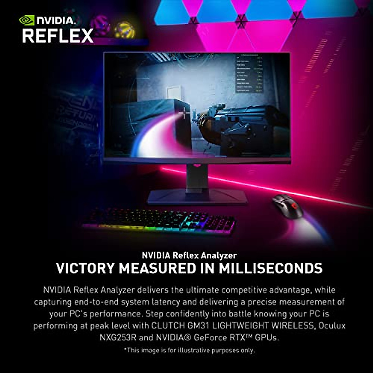 MSI Clutch GM31 Lightweight Wireless Ergonomic Gaming Mouse & Charging Dock, 12K DPI Optical Sensor, 60M Omron Switches, Fast-Charging 110Hr Battery, RGB Mystic Light, 5 Programmable Buttons, PC/Mac