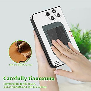 RWUTYTIUL Compatible with Microsoft Surface Duo Case 8.1", Minimalist Ultra Slim Durable Texture Bumper Hard PC Protective Phone Fold Cover Case for Microsoft Surface Duo 2020, Retro Gamepad