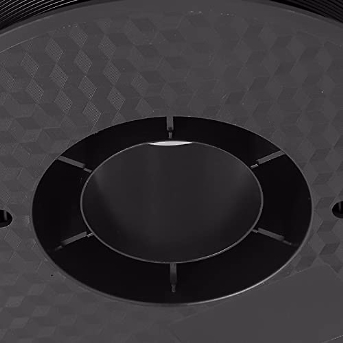 3D Printer Filament, 1kg 1.75mm PLA Filament Smokeless Bubble for High Precise Printing(Black)