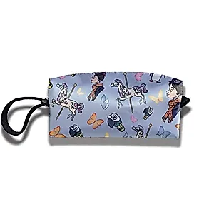 antvinoler Mary Poppins Pattern Durable Makeup Bag Pencil Case Student Stationery Pouch Bag Office Storage Organizer Coin Pouch Cosmetic Bag Gift for Girls Boys and Adults