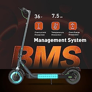 isinwheel S9 Pro Electric Scooter 18 Miles Long Range and 15-18 MPH Portable Folding Commuting E-Scooter for Adults, Dual Brakes & App Support