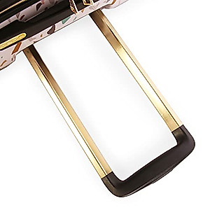 FILA Women's Luggage Hardside Spinner, Beige, Check-in 29"