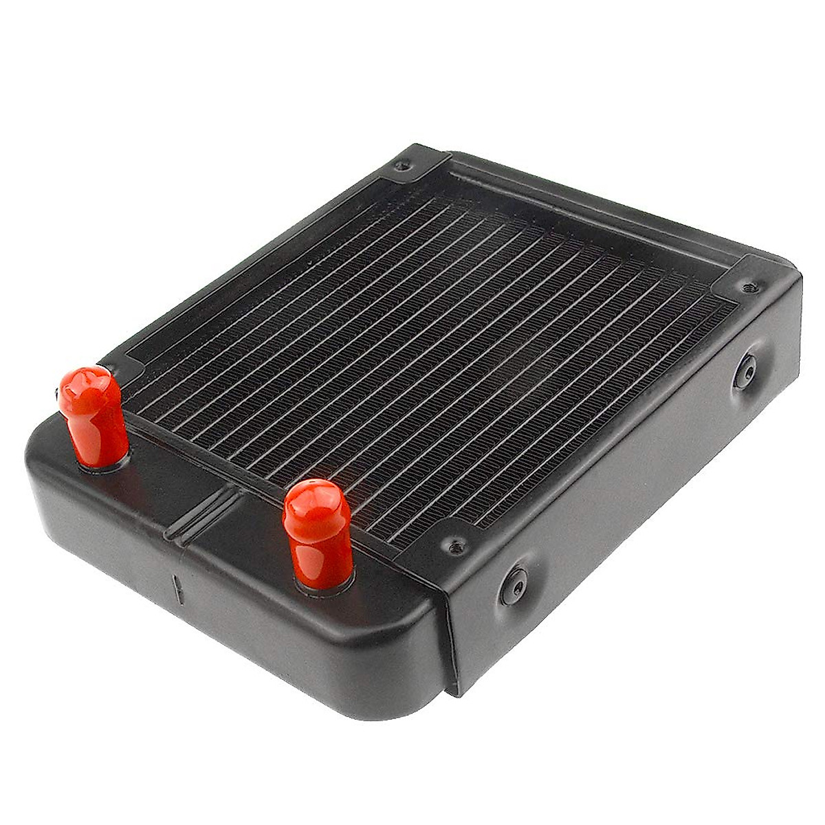 BXQINLENX 18 Pipe Aluminum Heat Exchanger Radiator for PC CPU CO2 Laser Water Cool System Computer 120mm(A)
