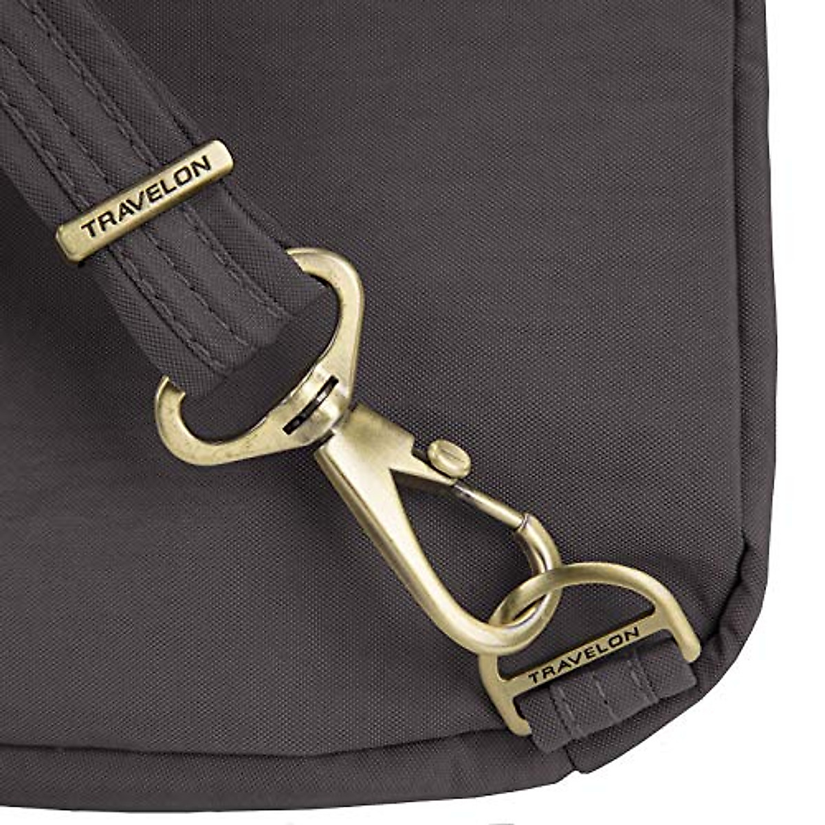 Travelon Anti-theft Signature Slim Backpack, Smoke