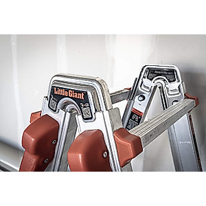 Little Giant Ladders, Trestle Brackets, Ladder Accessory, Aluminum, Fits Most Multi-Position Models, (26999)