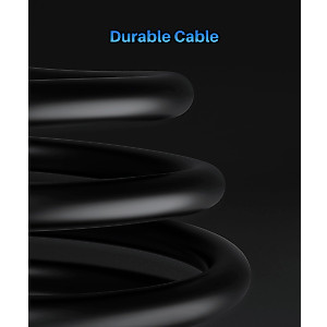 GearIT XLR to XLR Microphone Cable (1 Feet, 2 Pack) XLR Male to Female Mic Cable 3-Pin Balanced Shielded XLR Cable for Mic Mixer, Recording Studio, Podcast - Black, 1Ft, 2 Pack