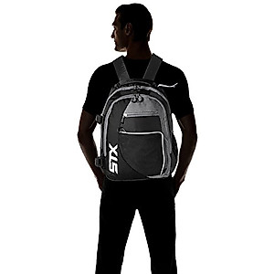STX Lacrosse AS BPSD BK/XX Sidewinder Lacrosse Backpack, Black